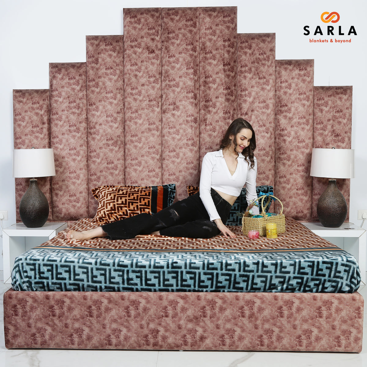 Pashmina Bedsheet Set – Sarla Blankets and Beyond