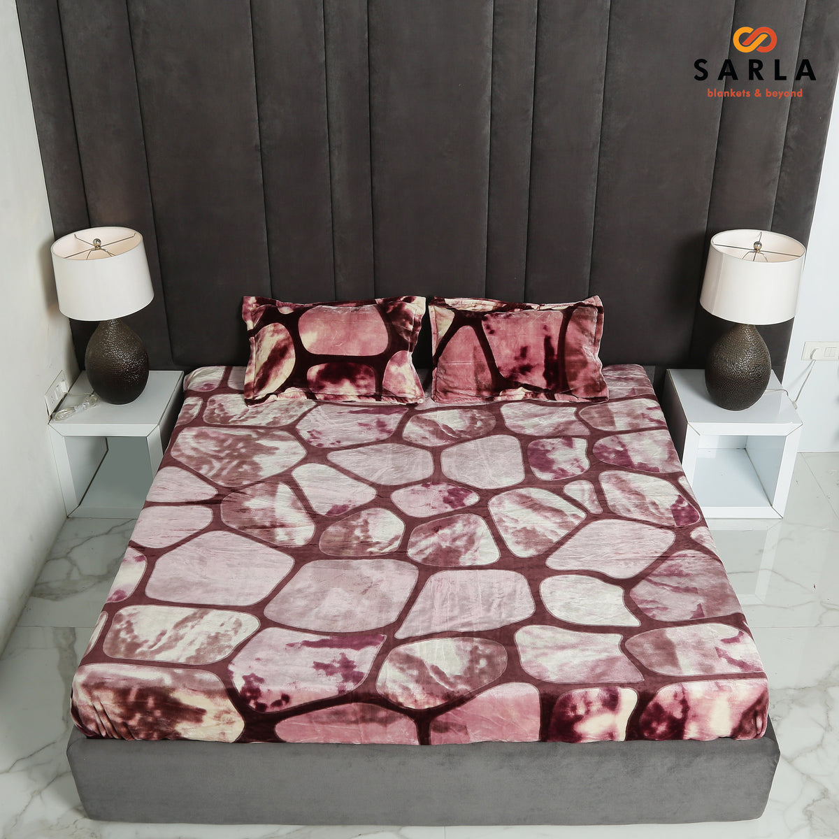 Pashmina Bedsheet Set – Sarla Blankets and Beyond